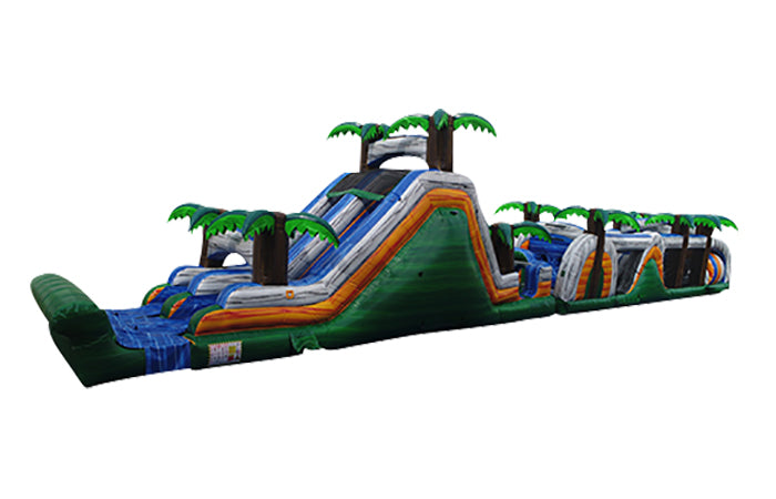 73ft Marble Jungle Obstacle Course – The Carnival Depot