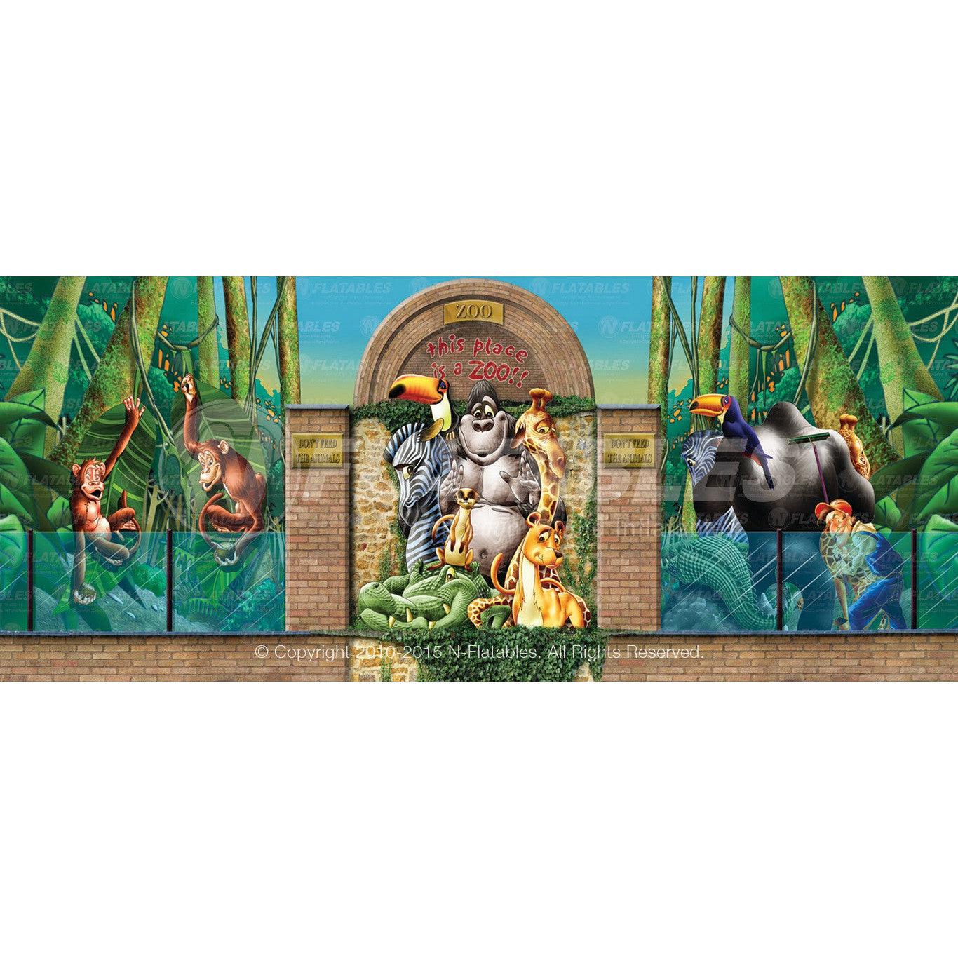 It's a Zoo™ Removable Art Panel – The Carnival Depot